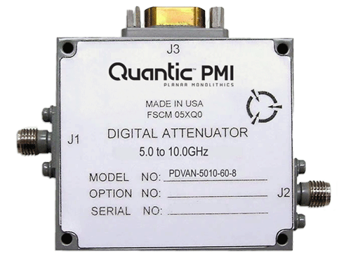 PDVAN-5010-60-8 - Digitally Controlled Attenuators | Quantic PMI (Planar Monolithics)