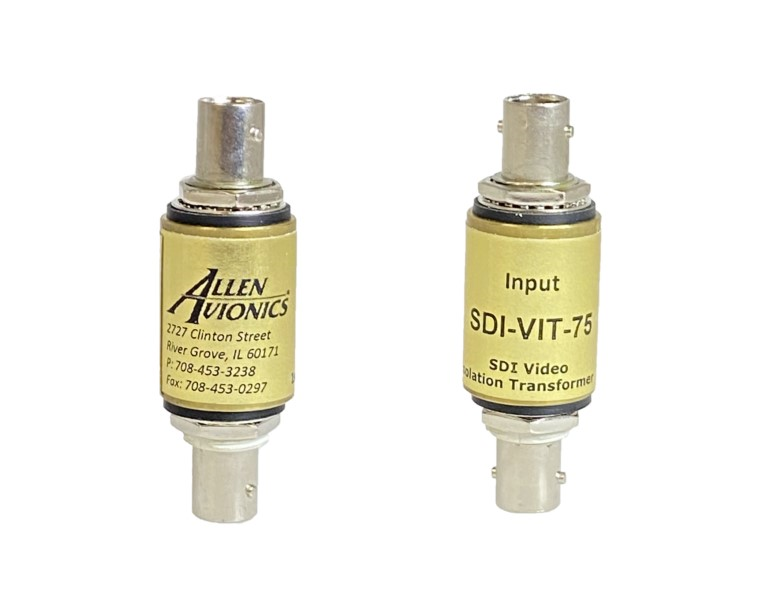 SDI-VIT-75 - Video Isolation Transformers | Allen Avionics, Inc