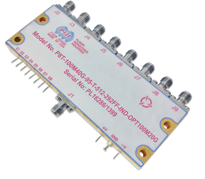 P8T-100M40G-95-T-512-292FF-IND-OPT100M20G - Single Pole - Eight Throw ...