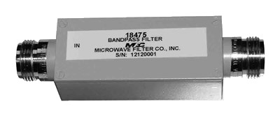 18475 - Mobile Radio (450-470 MHz) Bandpass Filter | microwavefilter