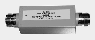 18923 - VHF/UHF LMR Harmonic Reject Filter | microwavefilter