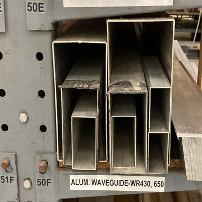 WR650 Aluminum - Waveguide Stock | microwavefilter