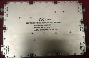 TDF Front End Receiver - Electronic Warfare Systems | ALPHA DESIGN ...