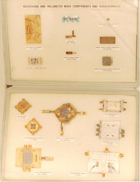 PHOTOGRAPHS OF KEY EXISTED PLAMIC RF/MICROWAVE COMPONENTS AND SUBSYSTEMS
