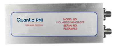 11CL-5D5G-540-CD-SFF - Combline & Interdigital Filters | Quantic PMI ...