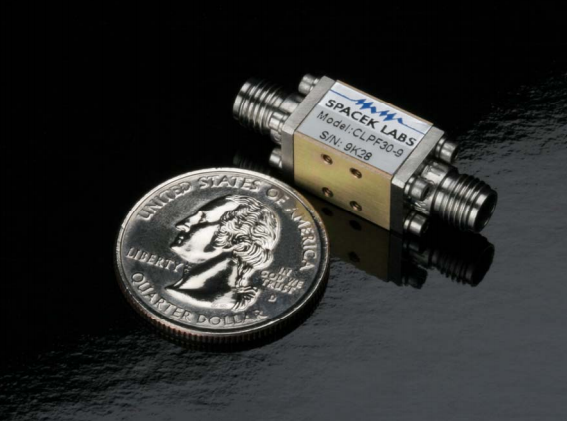 Chebyshev-Style Coax Low-Pass Filter Cuts Off At 36 GHz