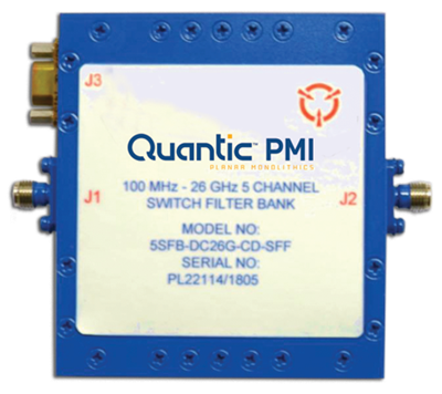 5SFB-DC26G-CD-SFF - Switch Filter Banks | Quantic PMI (Planar Monolithics)