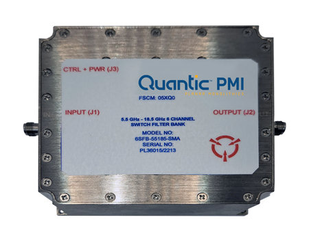 6SFB-55185-SMA - Switch Filter Banks | Quantic PMI (Planar Monolithics)