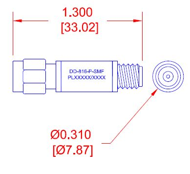 DD-816-P-SMF - Diode Detectors | Quantic PMI (Planar Monolithics)