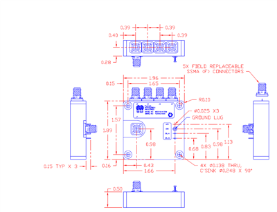 MB2C14-V130M - Single Pole - Four Throw (SP4T) | Planar Monolithics ...