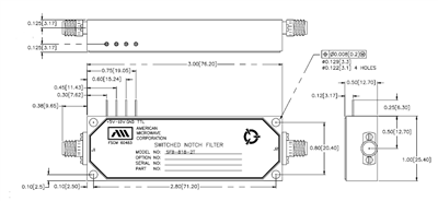 SFB-818-2T - Switch Filter Banks | Planar Monolithics Industries