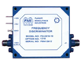 FD-0518-10-1218 - Frequency Discriminators | Planar Monolithics Industries