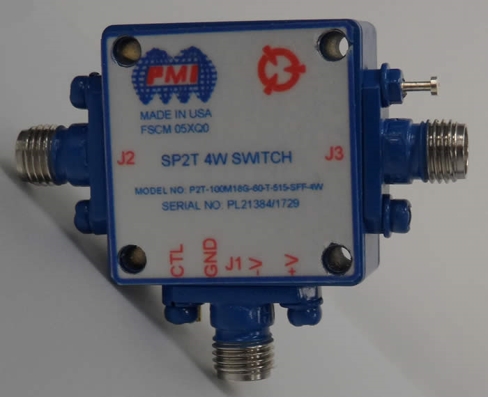 P2T-100M18G-60-T-515-SFF-4W - Single Pole - Two Throw (SP2T) | Planar ...