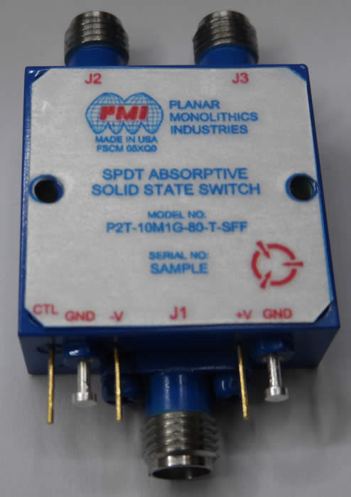 P2T-10M1G-80-T-SFF - Single Pole - Two Throw (SP2T) | Planar ...