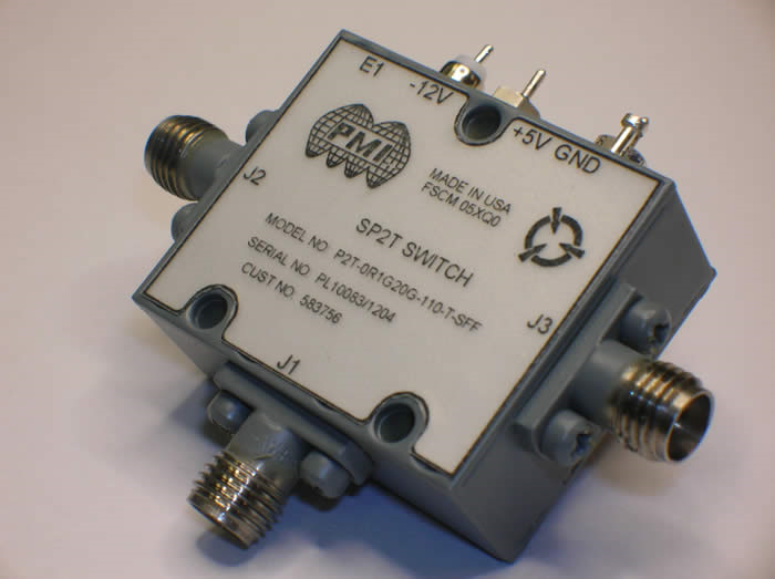 P2T-8G12G-100-T-55-SFF - Single Pole - Two Throw (SP2T) Switch ...