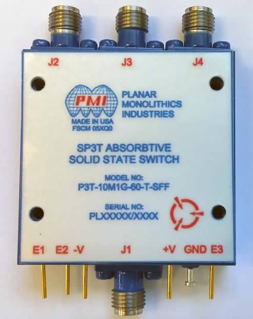 P3T-10M1G-60-T-SFF - Single Pole - Three Throw (SP3T) | Planar ...