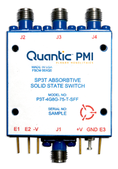 P3T-4G8G-75-T-SFF * - Single Pole - Three Throw Switches (SP3T) Switch ...