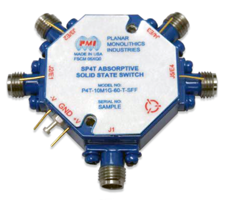 P4T-10M1G-60-T-SFF - Single Pole - Four Throw (SP4T) | Planar ...