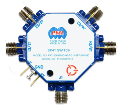 P4T-500M18G-80-T-515-SFF-2W-IND - Single Pole - Four Throw (SP4T ...