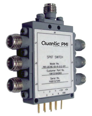 P6T-2G18G-55-R-512-SFF - Single Pole - Six Throw (SP6T) | Quantic PMI ...