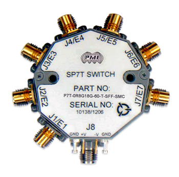 P7T-0R8G18G-60-T-SFF-SMC - Single Pole - Seven Throw (SP7T) | Planar ...