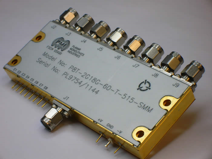 P8T-2G18G-60-T-515-SMM - Single Pole - Eight Throw (SP8T) | Planar ...