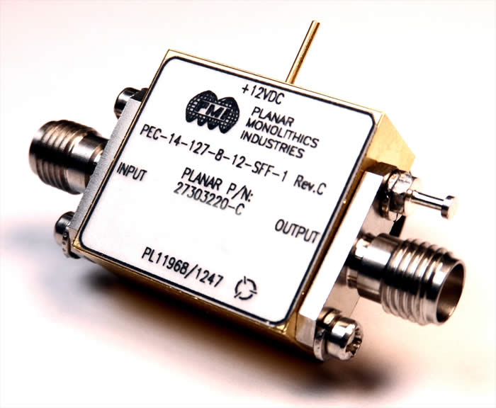 PEC-14-127-8-12-SFF-1 - Ultra Broadband Low Noise Amplifiers | Planar ...