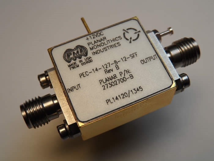 PEC-14-127-8-12-SFF Rev B - Ultra Broadband Low Noise Amplifiers ...