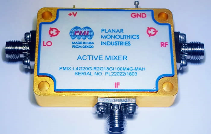 PMIX-L4G20G-R2G18G-I100M4G - Active Mixers | Planar Monolithics Industries