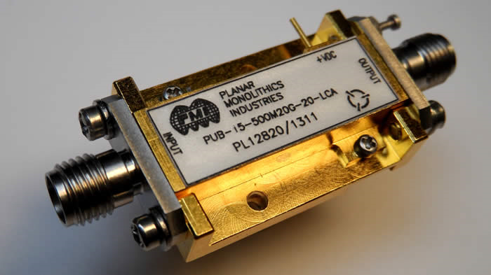 PUB-15-500M20G-20-LCA - Low Cost Amplifiers | Planar Monolithics Industries