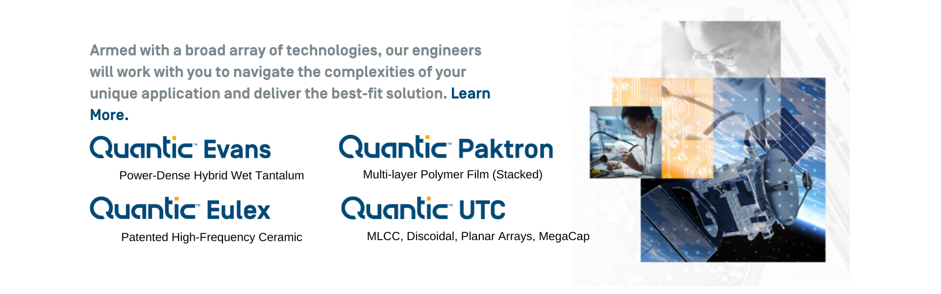 EVANSCAPS: High-Density Capacitors for Aerospace & Defense