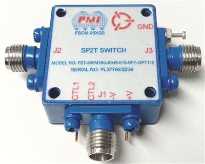 P2T-500M18G-80-R-515-SFF-OPT112 - Single Pole - Two Throw (SP2T ...